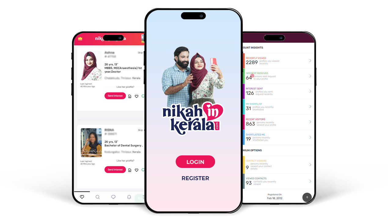 Register Free at Nikah in Kerala | Trusted Muslim Matrimony
